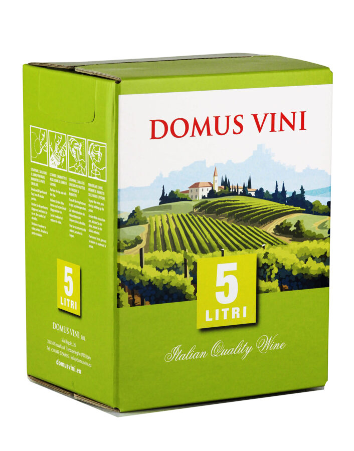 White Wine Bag In Box 5 Liters: Italian wines | Domusivini.eu